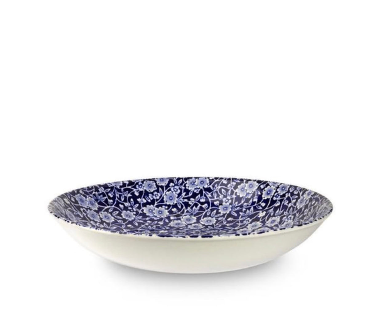 Burleigh Blue Calico Pasta Bowl 23cm – Dalethorpe House